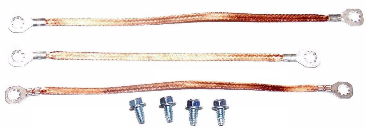 62-74 Nova Firewall, Frame & Engine Ground Strap Kit – Classic Auto ...